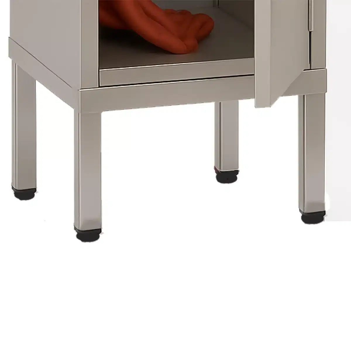 QMP Stainless Steel Lockers - 4 Door • HSE Store
